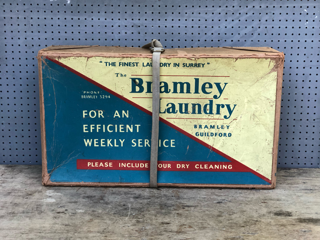 Laundry box - H is for Home